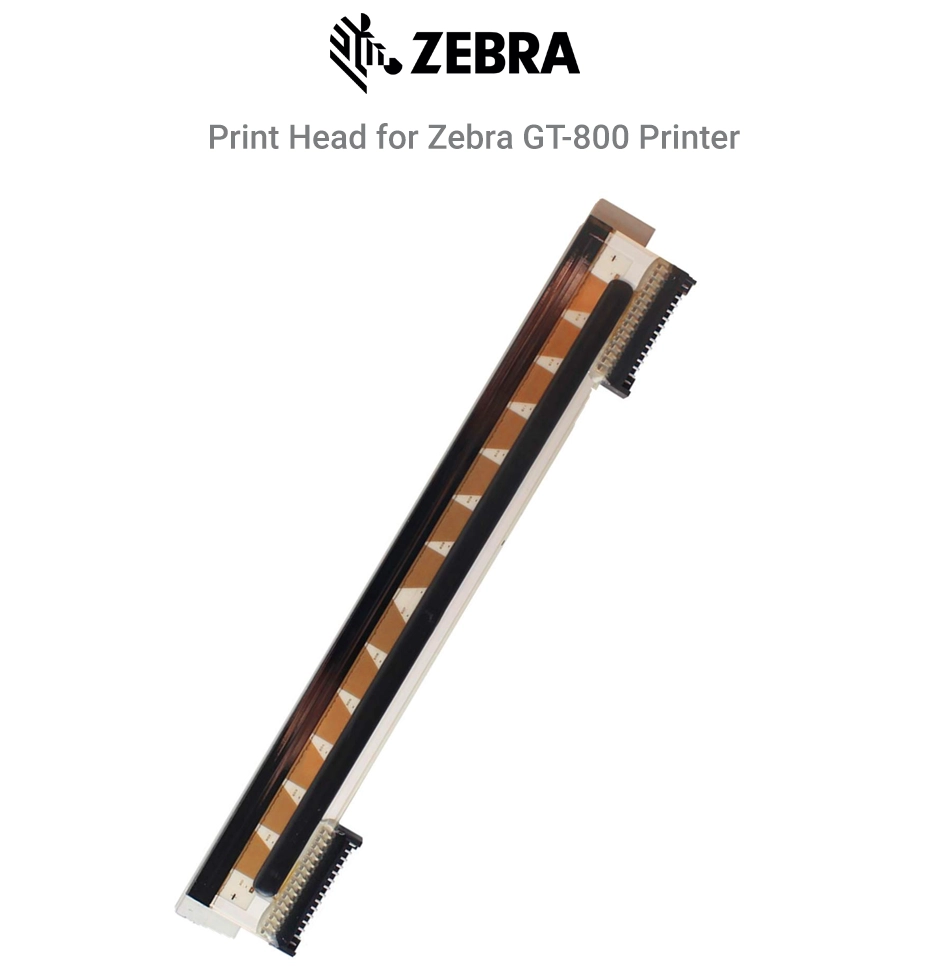 หัวพิมพ์เครื่องพิมพ์บาร์โค้ด ZEBRA - GT800 Print Head : Barcode Printer ...