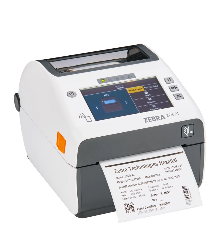 ราคา ZD621-HC Printers Barcode เครื่องพิมพ์บาร์โค้ด Zebra ZD621-HC ...