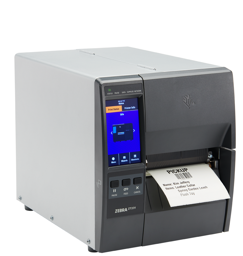 เครื่องพิมพ์บาร์โค้ด Zebra - ZT231 Industrial Printer Barcode : Barcode ...