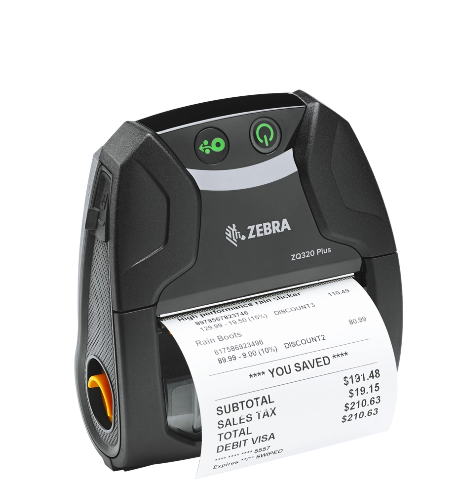 ราคา ZQ320 Mobile Receipt Printer เครื่องพิมพ์ใบเสร็จไร้สาย Zebra ZQ320 ...