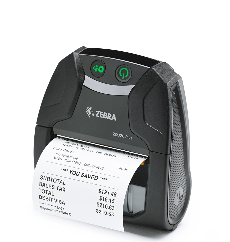 ราคา ZQ320 Mobile Receipt Printer เครื่องพิมพ์ใบเสร็จไร้สาย Zebra ZQ320 ...