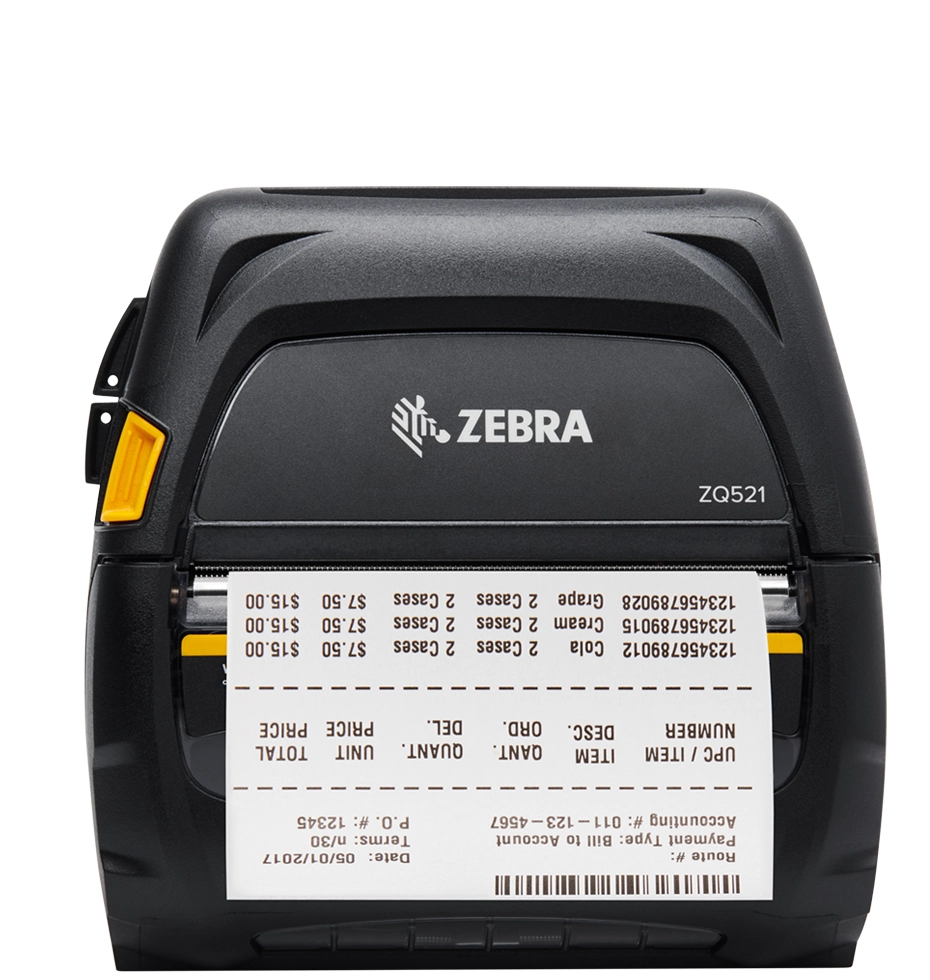 ราคา ZQ521 Mobile Printer เครื่องพิมพ์บาร์โค้ดแบบพกพา Zebra ZQ521 ...