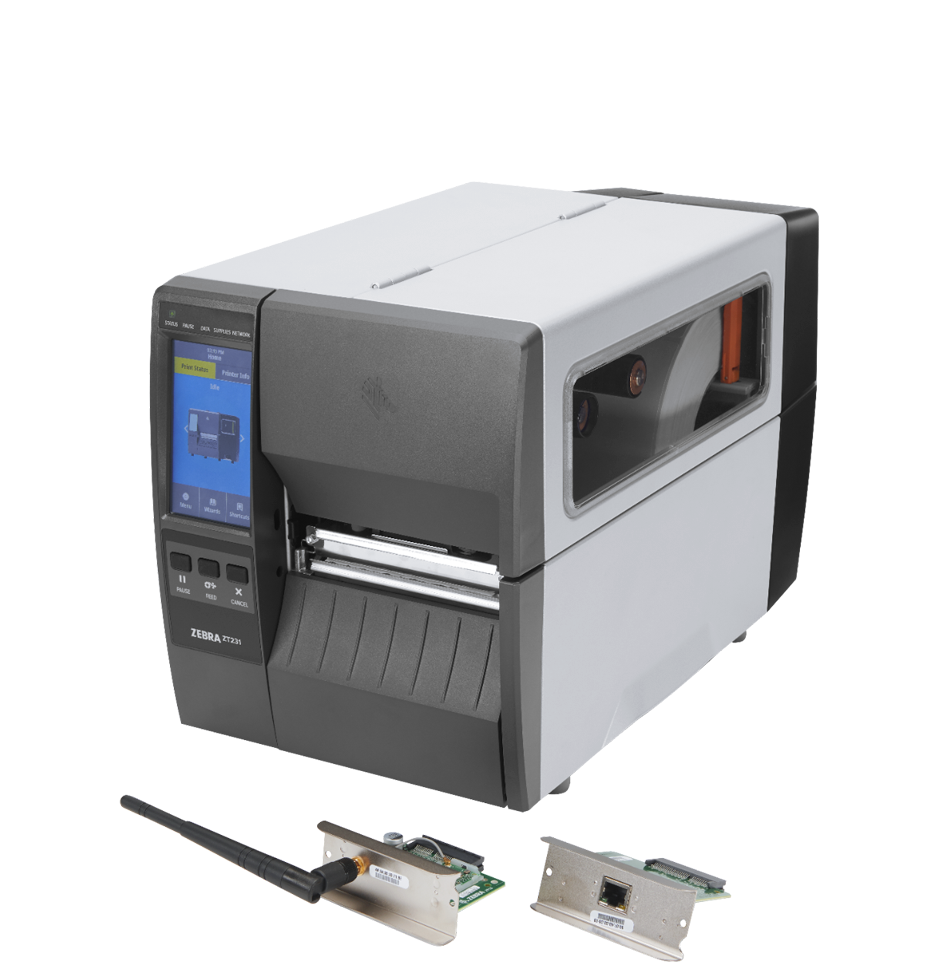 ราคา ZT231 Industrial Printer Barcode เครื่องพิมพ์บาร์โค้ด Zebra ZT231 ...