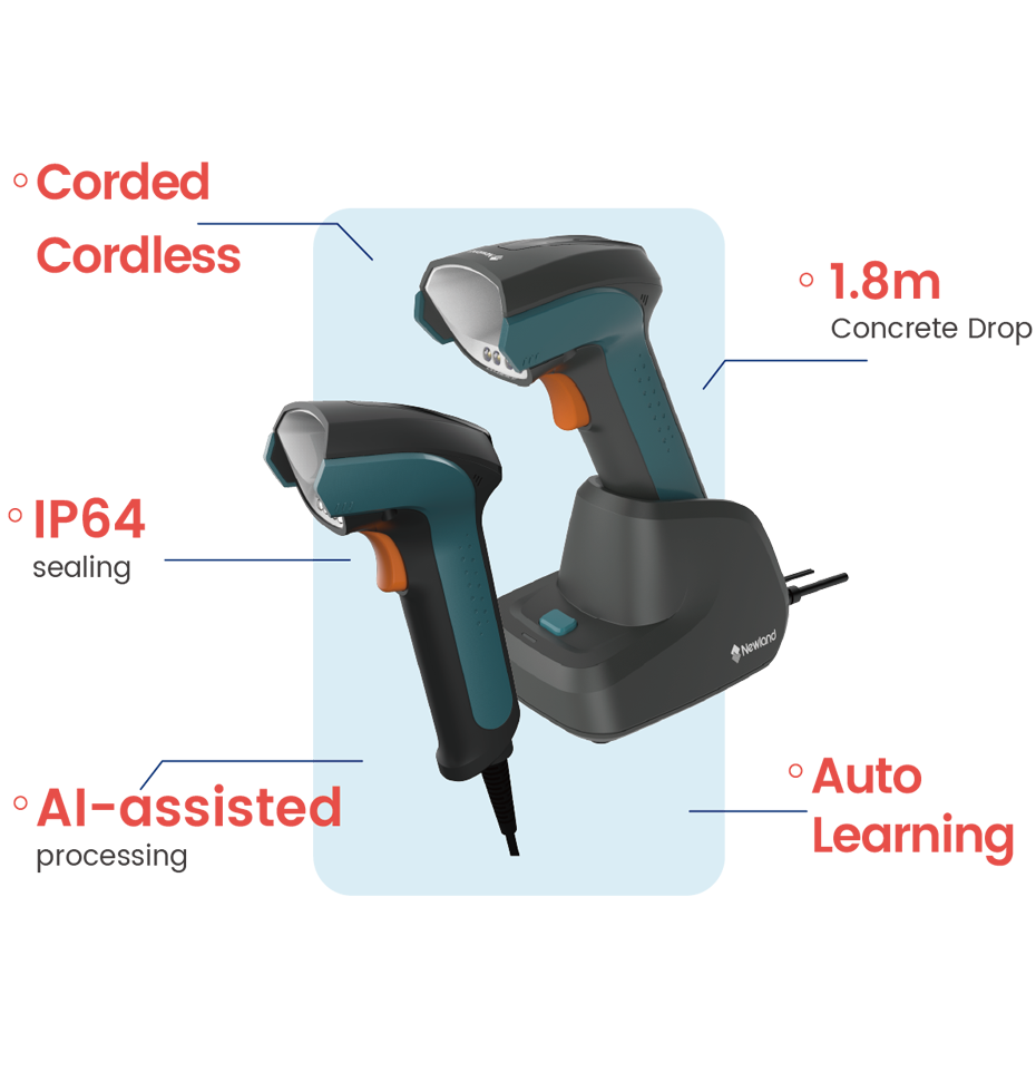 ราคา NLS-NVH220-HD Industrial Scanner เครื่องอ่านบาร์โค้ด Newland NLS ...